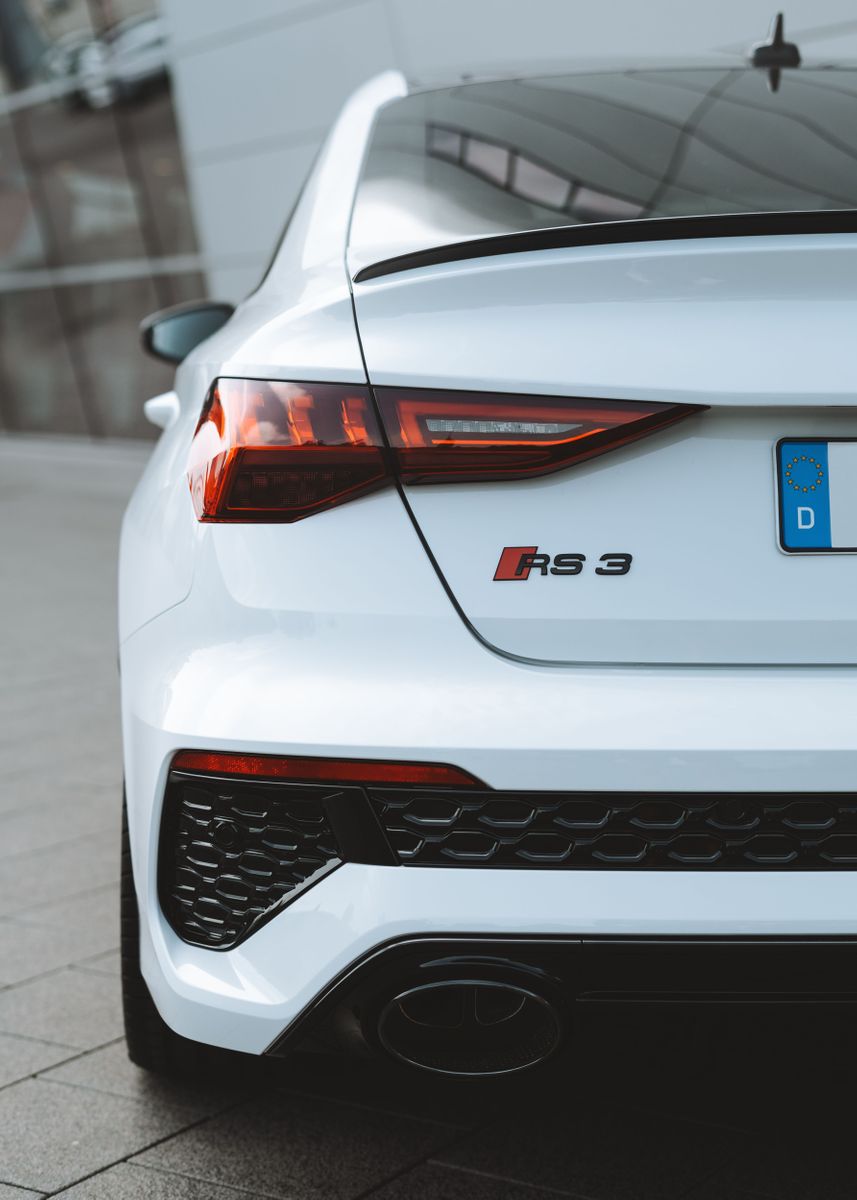 'Audi RS3 8Y' Poster, picture, metal print, paint by DM Photography ...