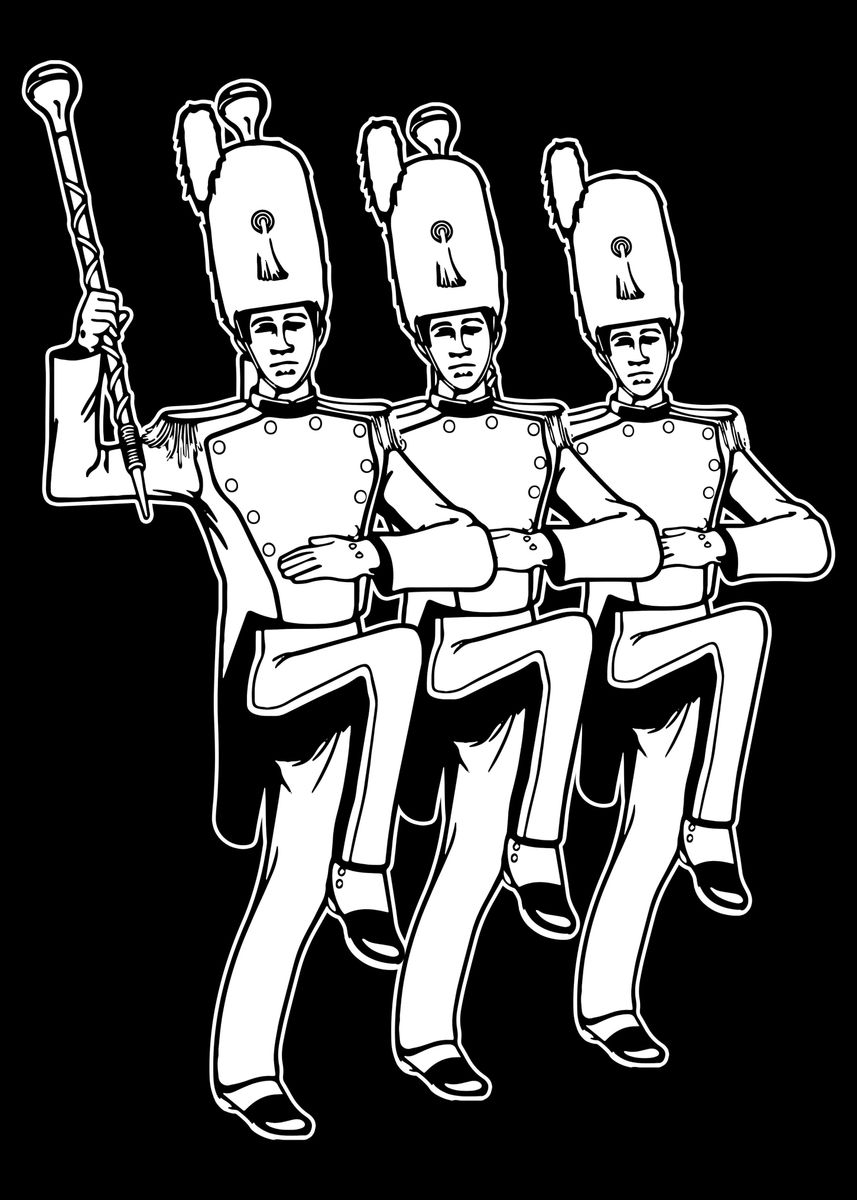 'Marching Band' Poster, picture, metal print, paint by BobbyBubble ...