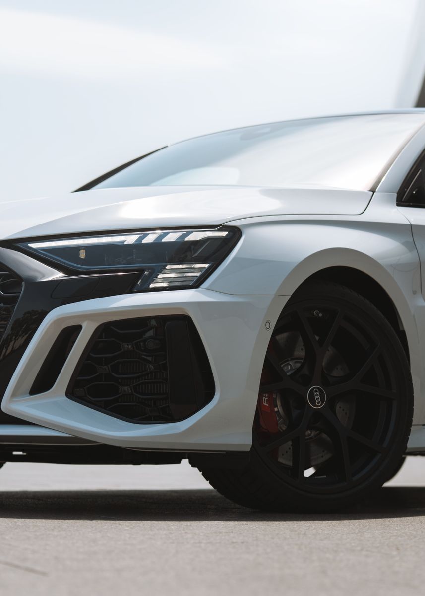 'Audi RS3 8Y' Poster, picture, metal print, paint by DM Photography ...