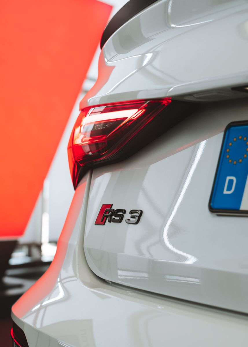 'Audi RS3 8Y' Poster, picture, metal print, paint by DM Photography ...
