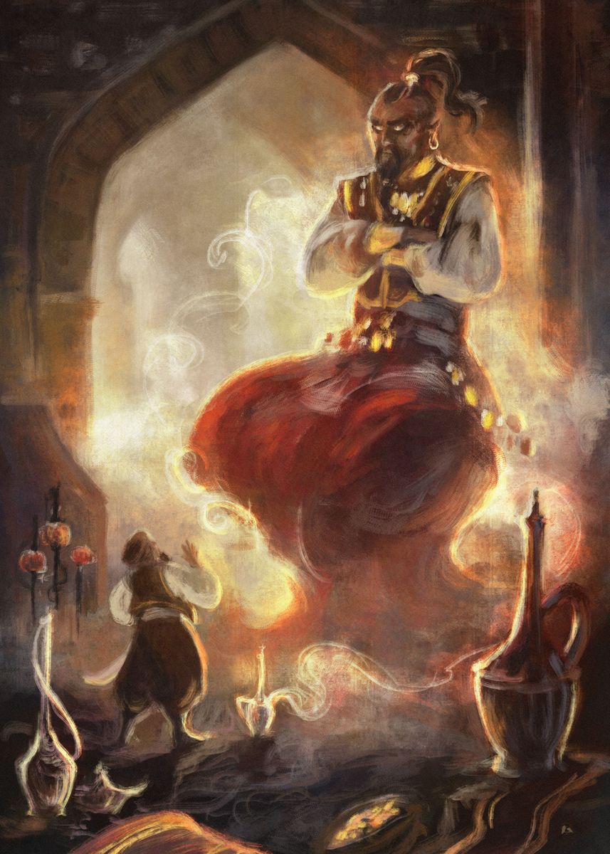 'JINN' Poster by Alessia H Valastro | Displate