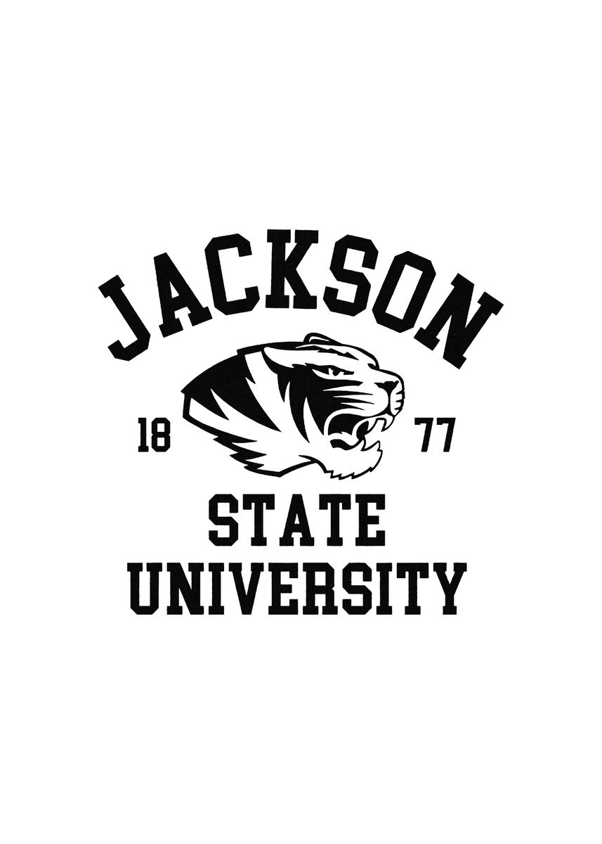 'Jackson State University' Poster, picture, metal print, paint by rakai ...