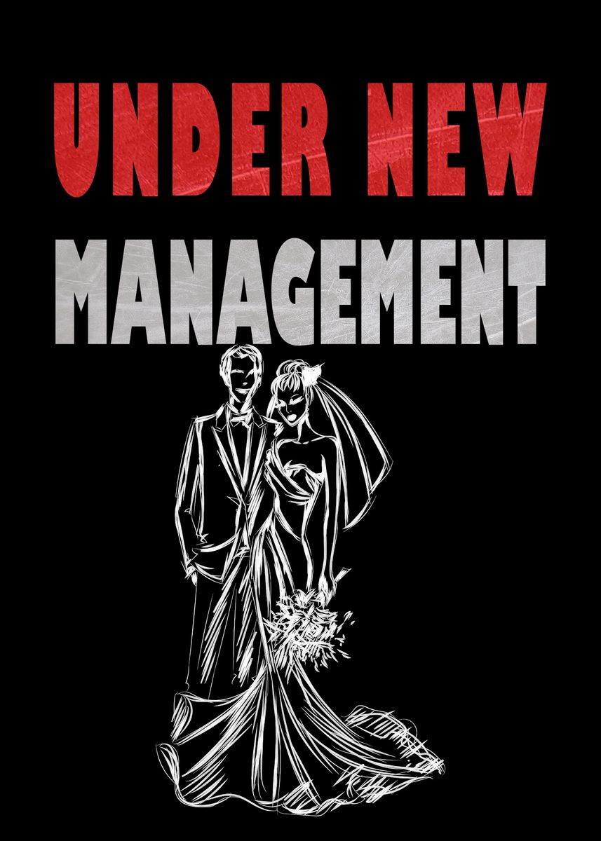 'Bride And Groom Wedding' Poster, picture, metal print, paint by ...