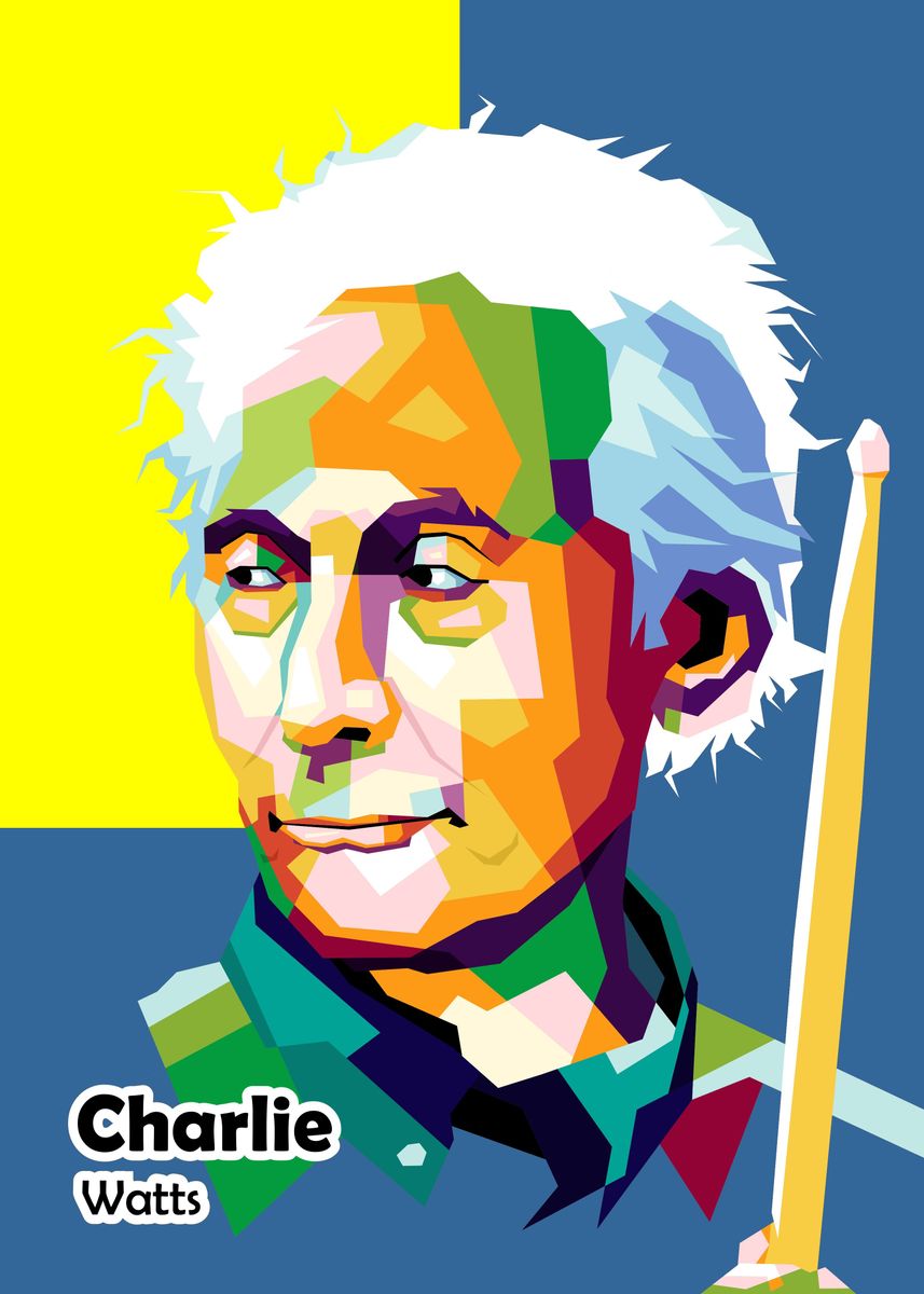 'Charlie W' Poster, picture, metal print, paint by AMIRUDIN 06 | Displate