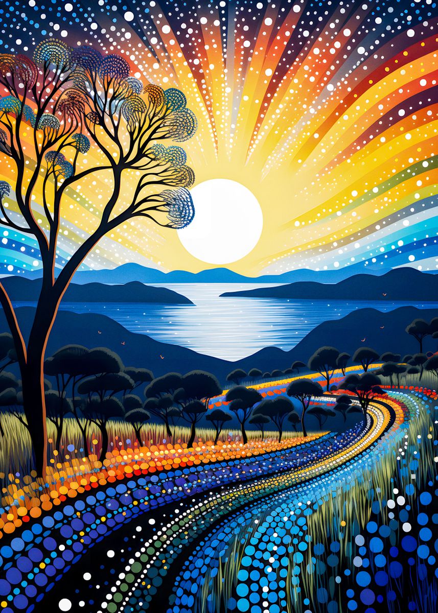 'Artistic Fusion' Poster, picture, metal print, paint by Steel Canvas ...