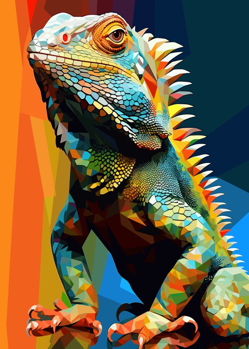 'Animal Pop Art' Poster by Qreative | Displate