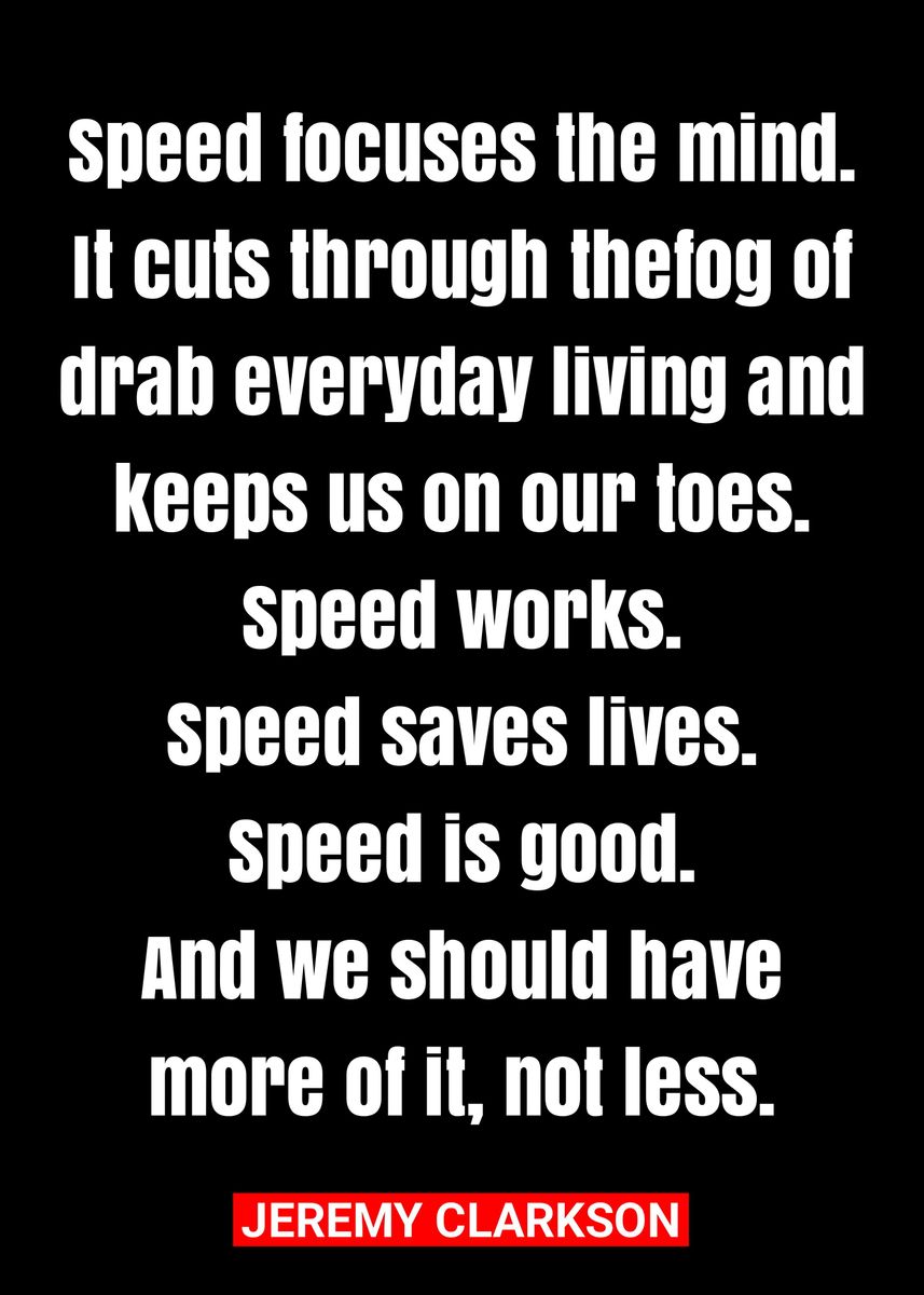 'Jeremy Clarkson Quotes' Poster by ARTEXT | Displate