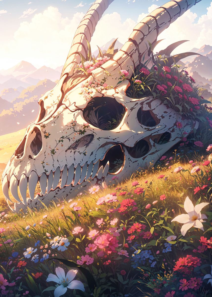 'Relic of Ancient Times' Poster, picture, metal print, paint by ...