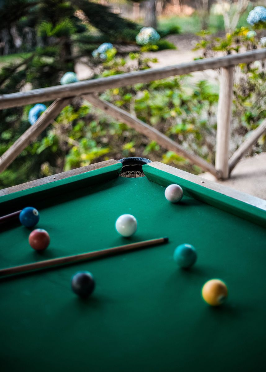 'Billiard' Poster, picture, metal print, paint by Rois Lois | Displate