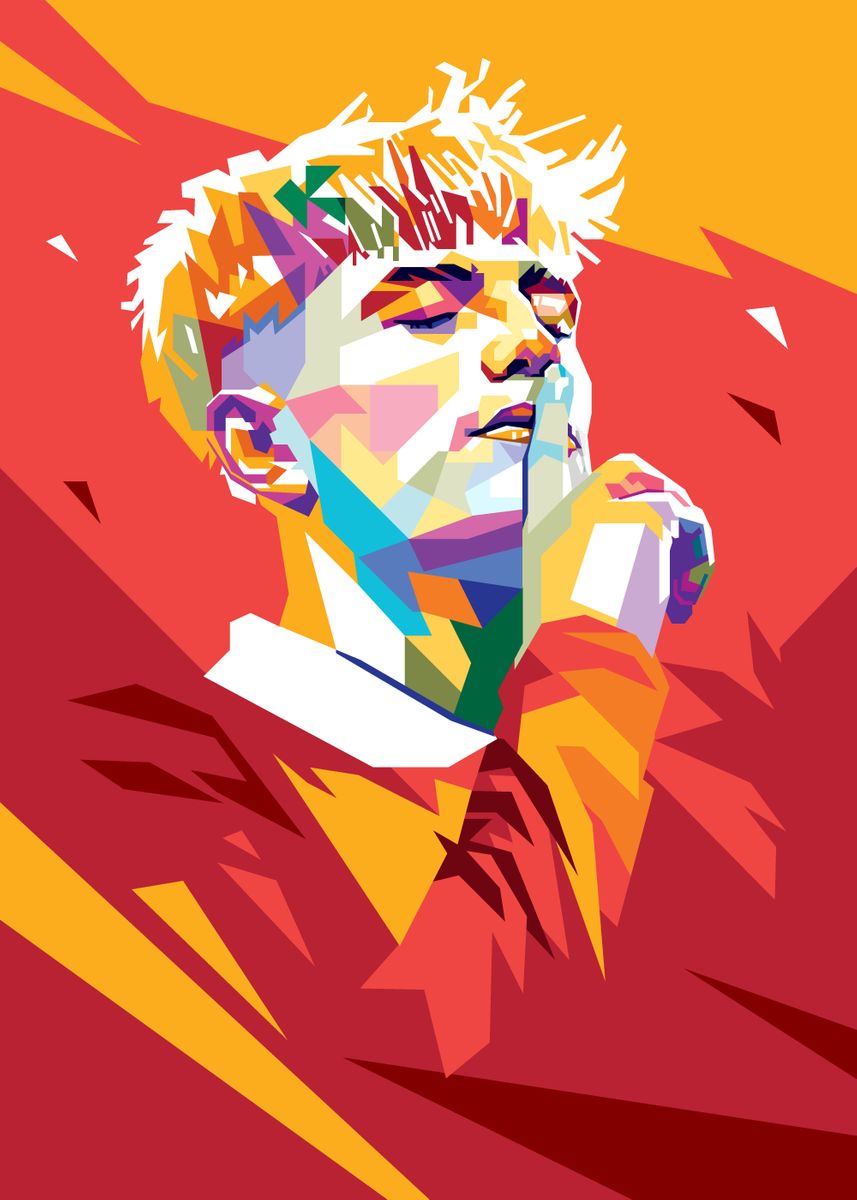 'Alejandro Garnacho Pop Art' Poster, picture, metal print, paint by ...