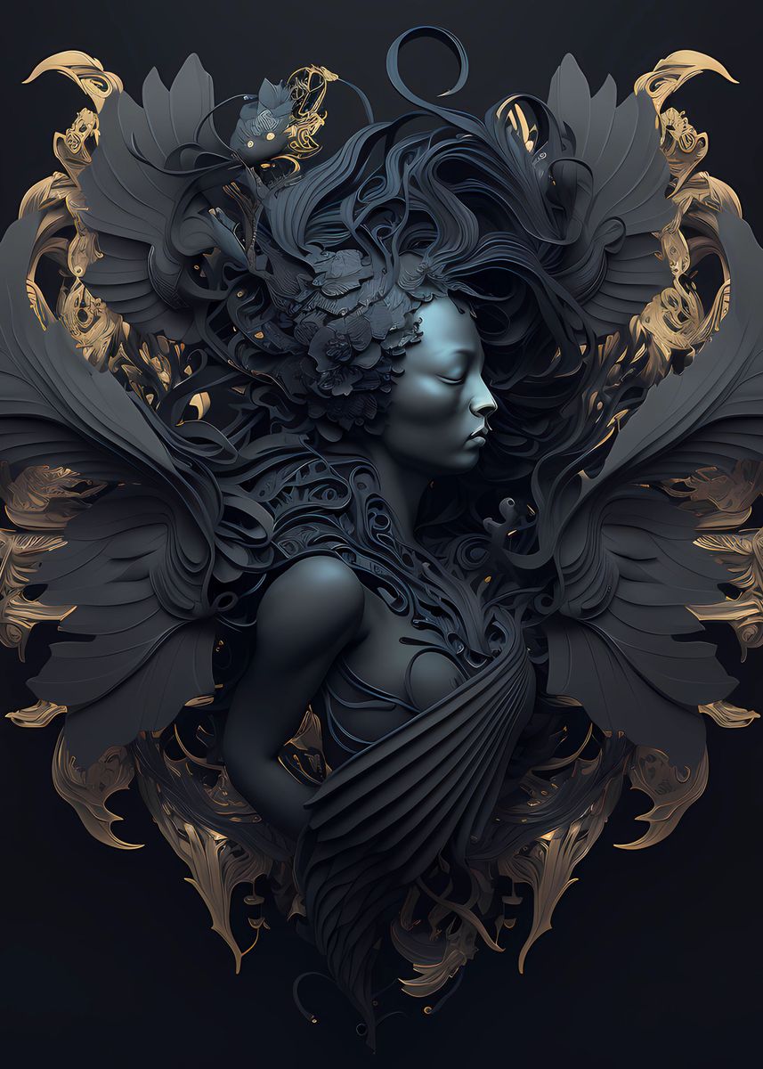 ' Dark art' Poster by Oleksandr Kovalov | Displate