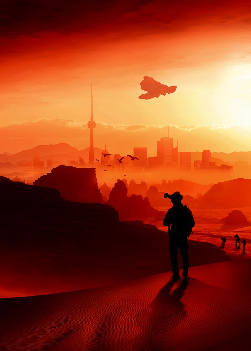 'the Lost City' Poster, picture, metal print, paint by INSPIRE ...