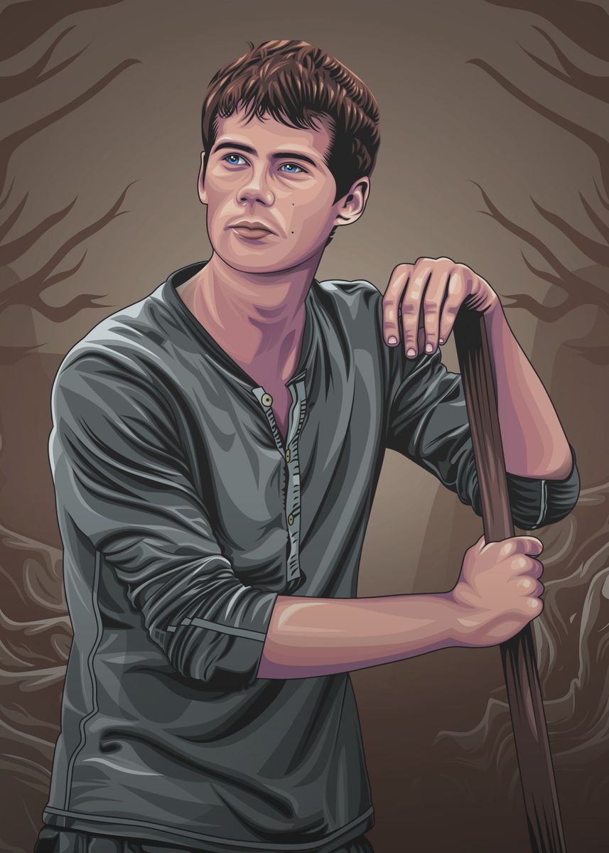 'Maze Runner Illustration' Poster, picture, metal print, paint by ...