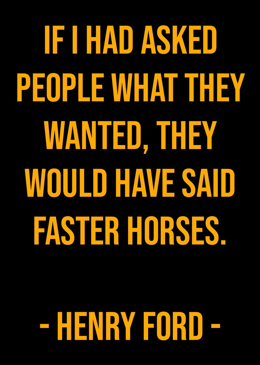 'Henry Ford Quotes' Poster, picture, metal print, paint by Poster ...
