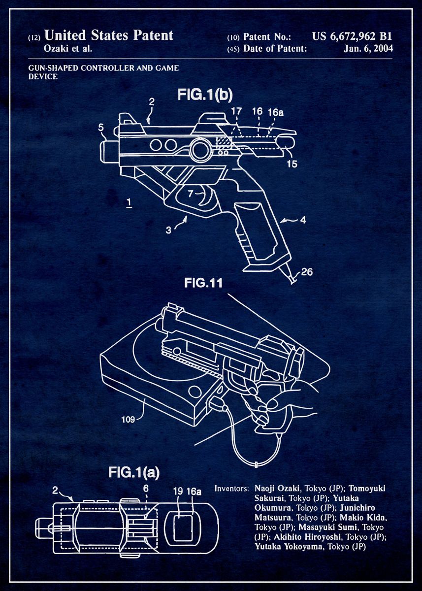 'Dreamcast Gun 2004' Poster, picture, metal print, paint by RickyEKelly ...