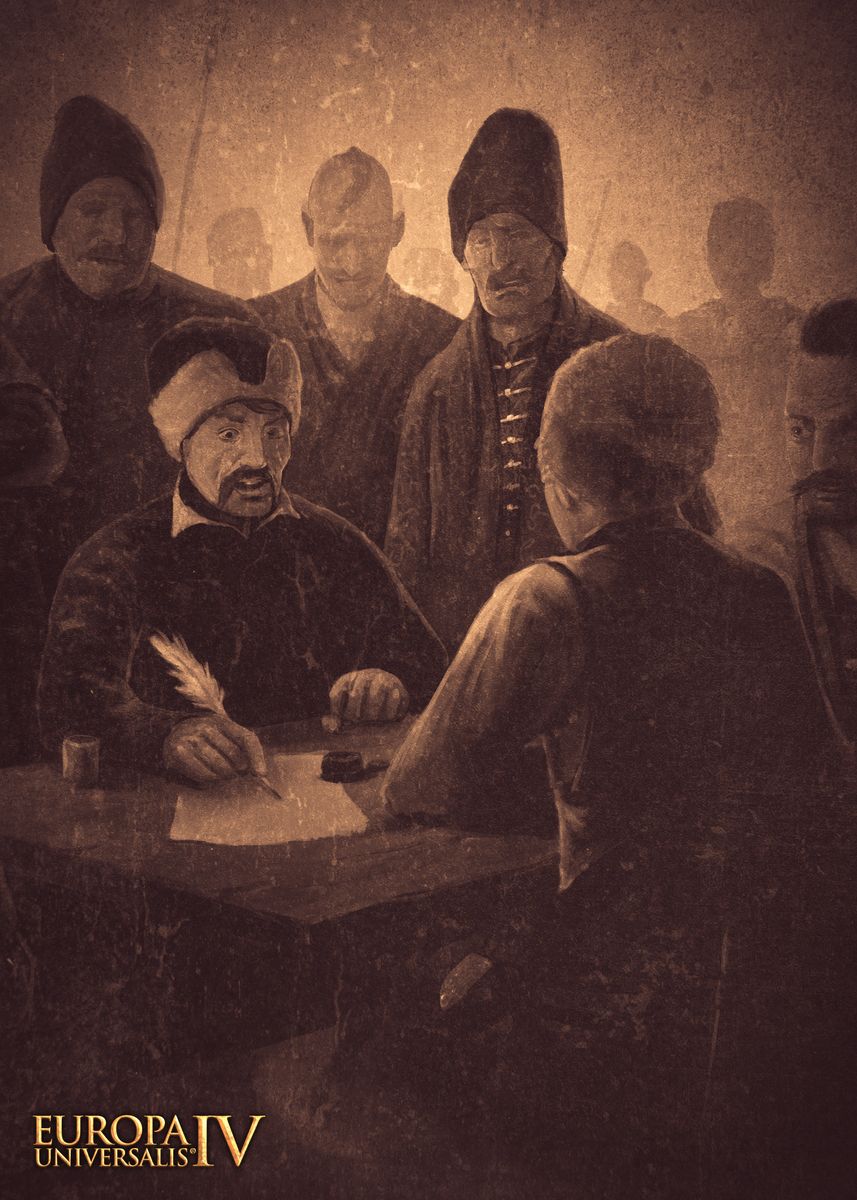 'Cossacks Portrait' Poster, picture, metal print, paint by Europa ...