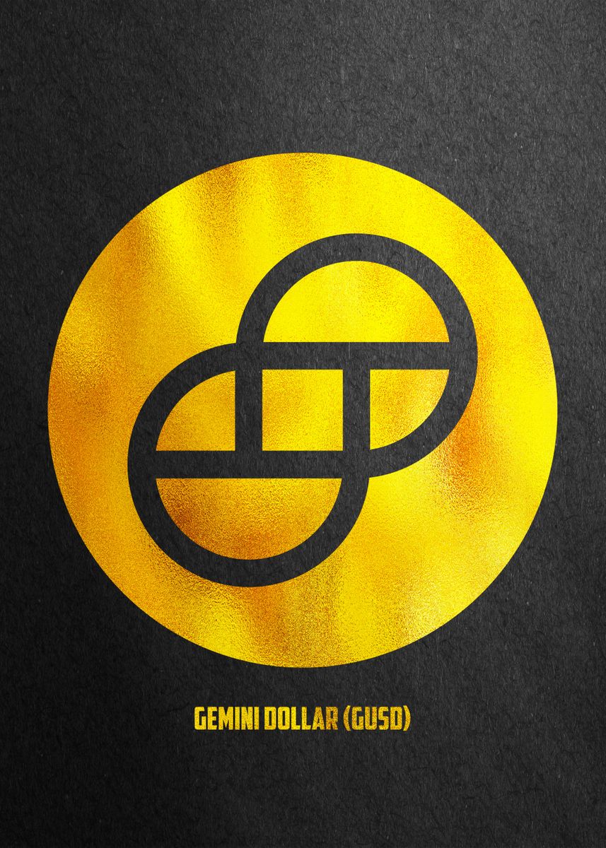 'Gemini Dollar Coin' Poster, picture, metal print, paint by Trending ...