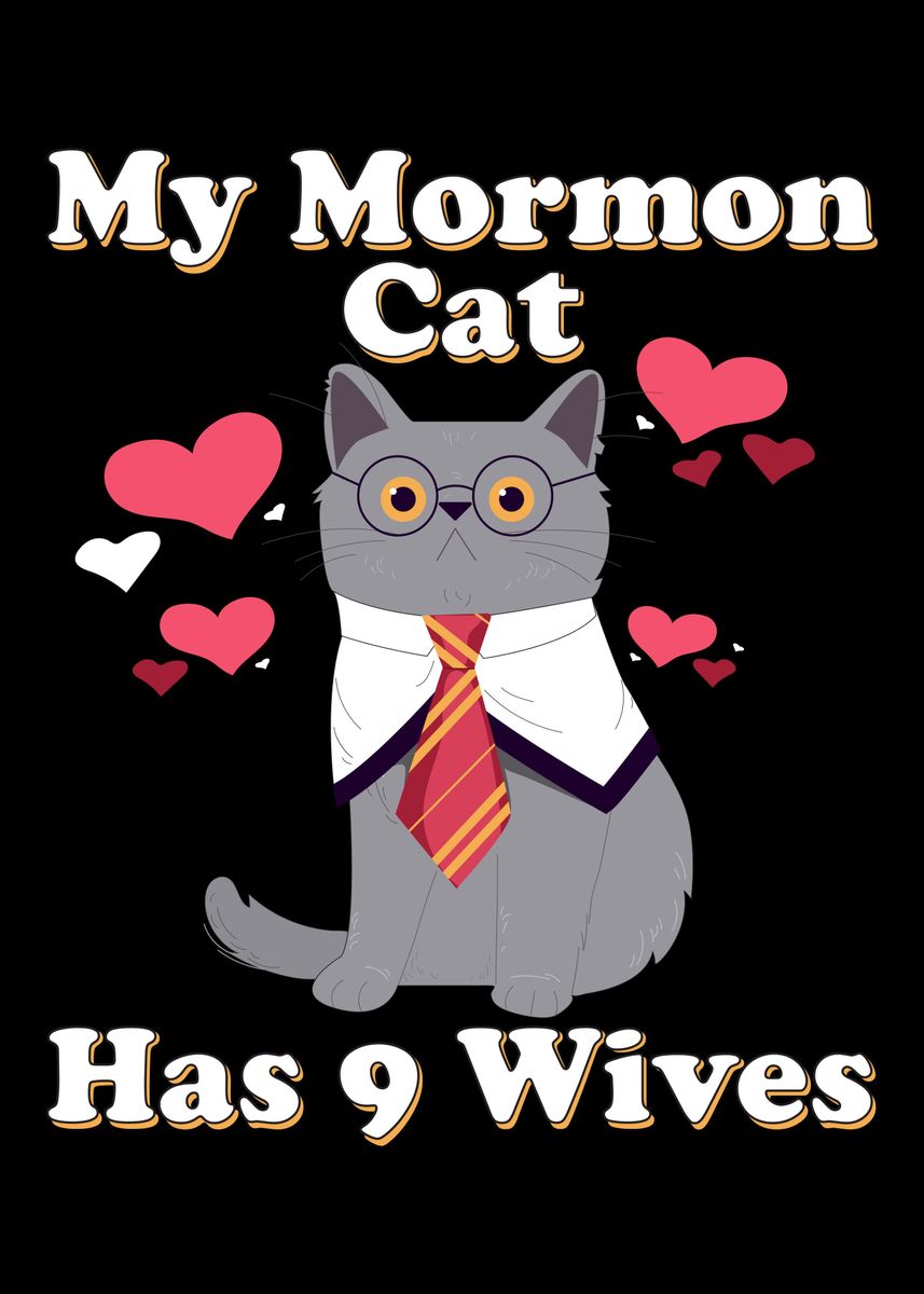 'Mormon LDS' Poster, picture, metal print, paint by AestheticAlex ...