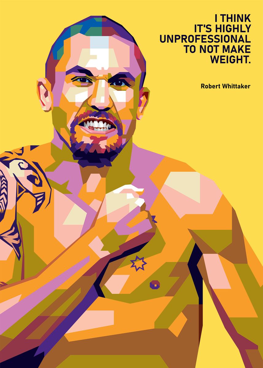 'Robert Whittaker' Poster, picture, metal print, paint by Indra | Displate
