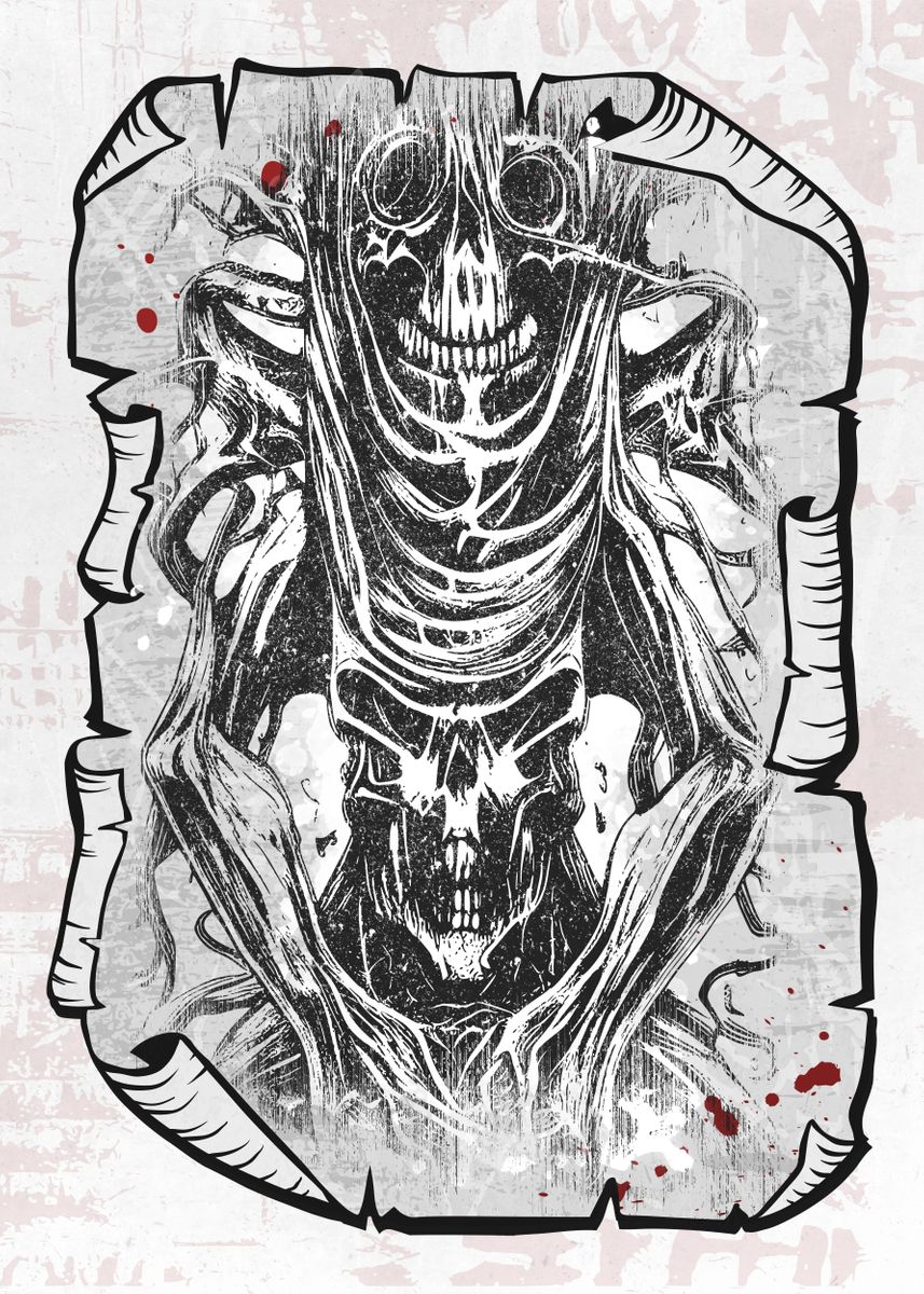 'Super Wicked Evil Dead' Poster by Ilya Danilov | Displate