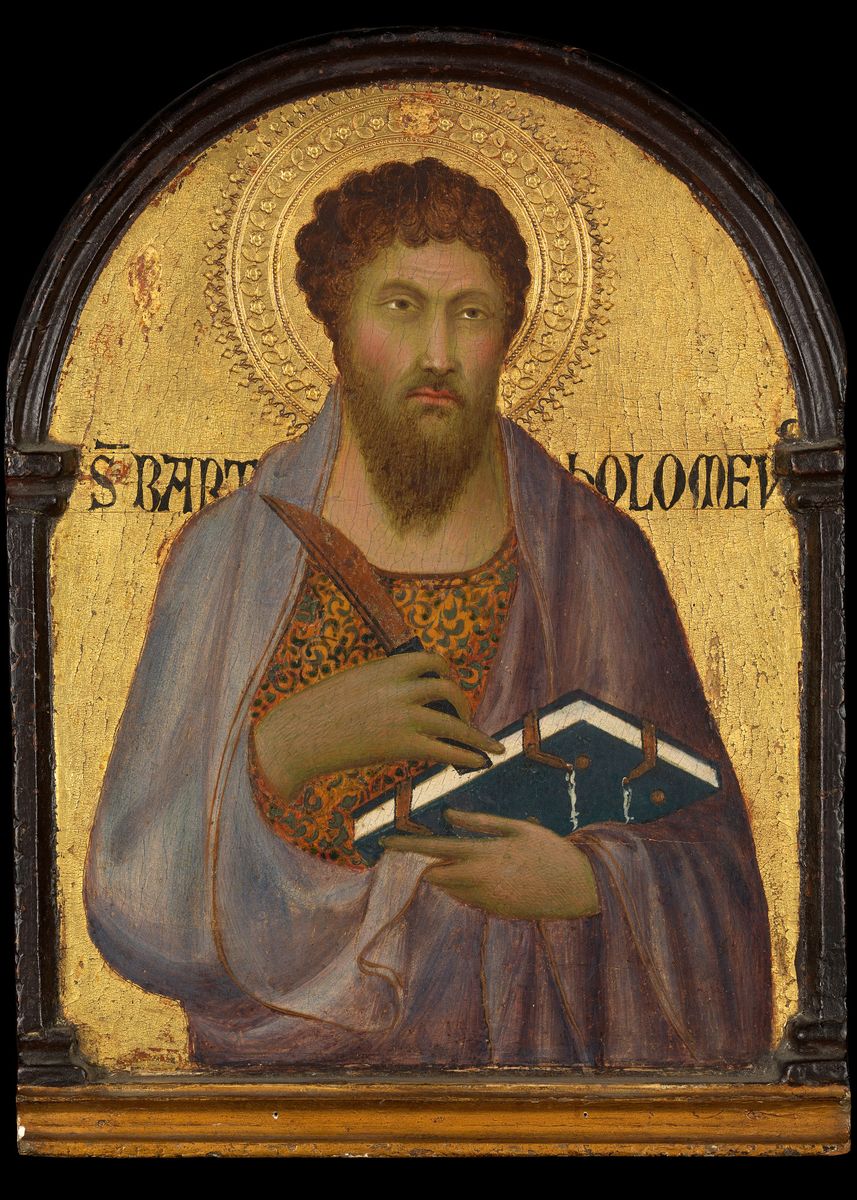 'Saint Bartholomew' Poster, picture, metal print, paint by Portokalis ...