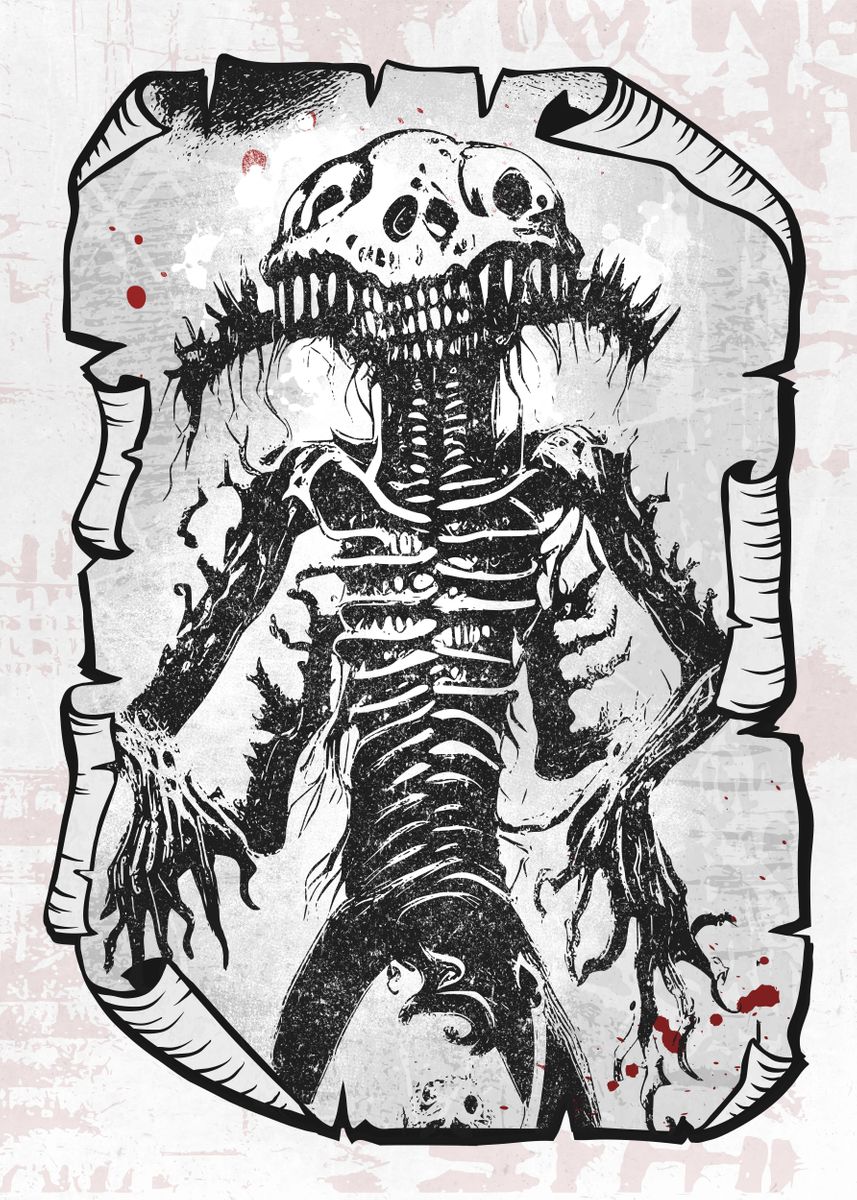 'Super Wicked Evil Dead' Poster by Ilya Danilov | Displate