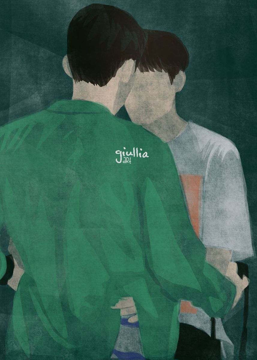 'Our Dating Sim 1' Poster, picture, metal print, paint by Giullia Jung ...