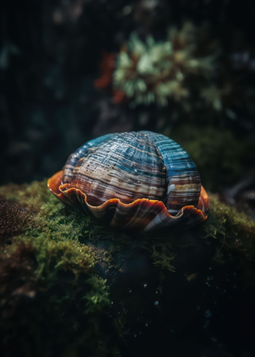 'Saltwater clam' Poster by Zooscape Wildlife | Displate