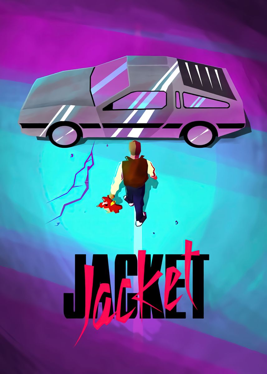 'Jacket Hotline Miami' Poster by simple man | Displate