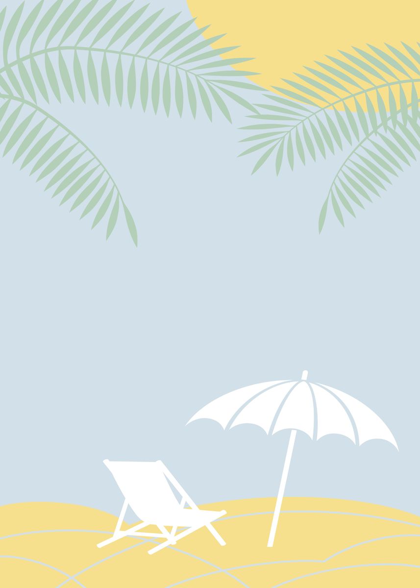 'Summer yellow' Poster by ichimdp | Displate