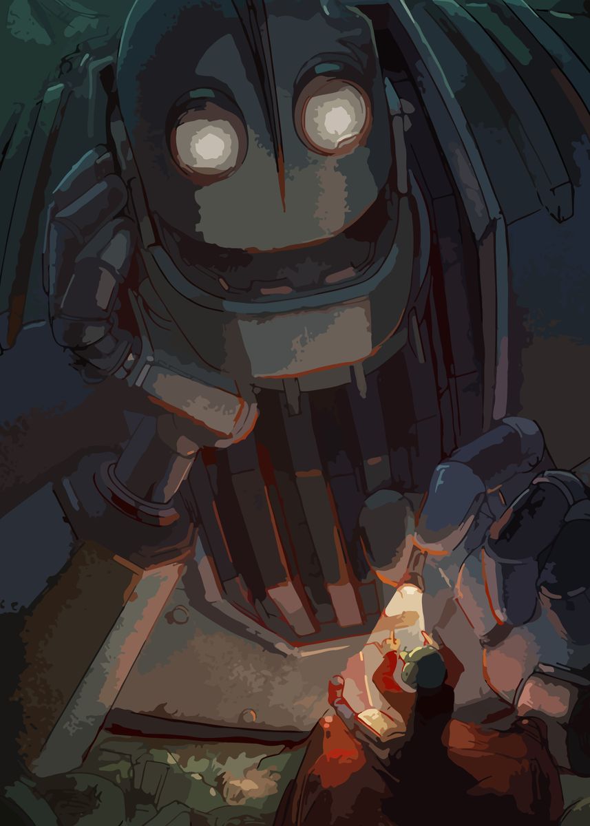 'iron' Poster, picture, metal print, paint by tyara valparaiso | Displate