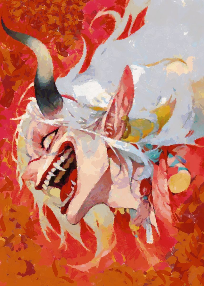 'Demon woman monster' Poster, picture, metal print, paint by Dark Zeka ...