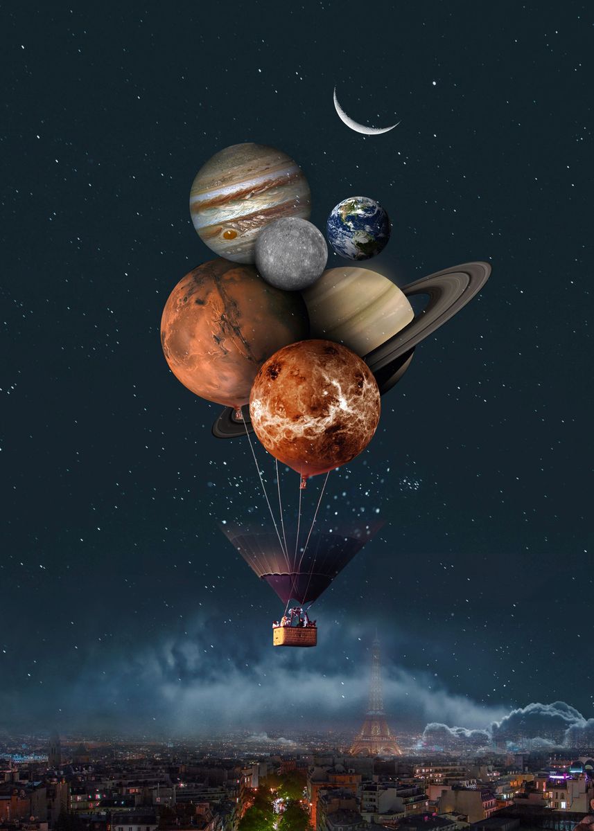 'UNISON' Poster, picture, metal print, paint by Natacha Einat | Displate