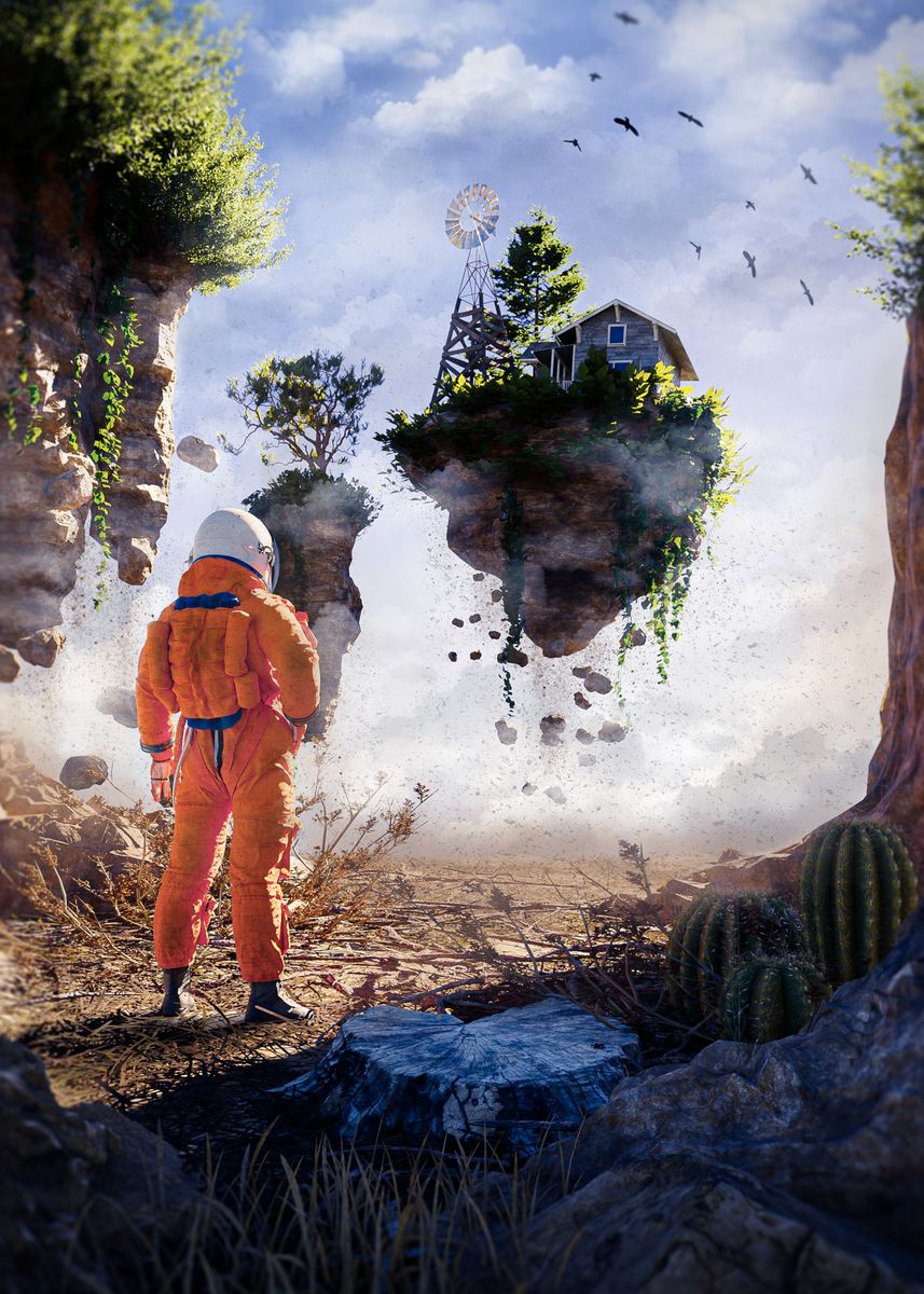 'Wonder of the World' Poster, picture, metal print, paint by BY VIKTOR ...