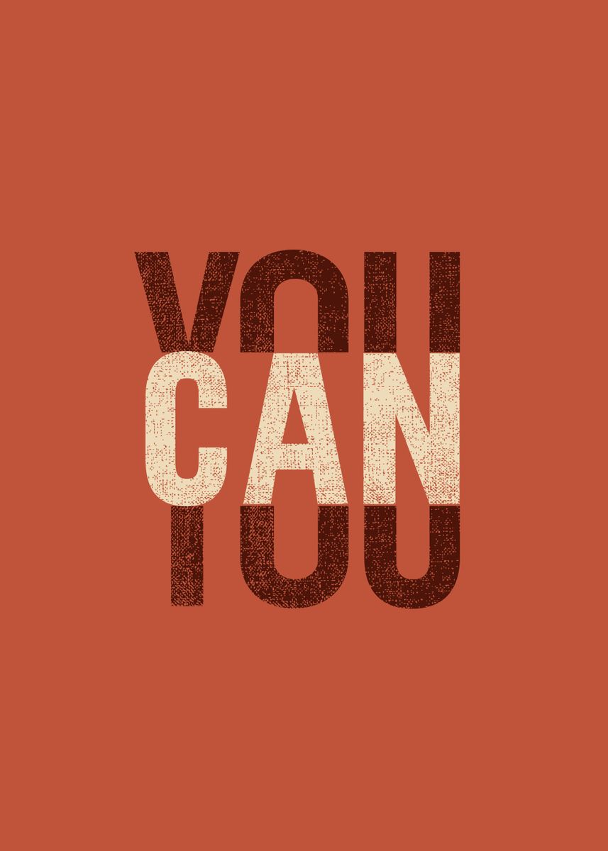 'You can' Poster, picture, metal print, paint by Aleksey Ivanov | Displate