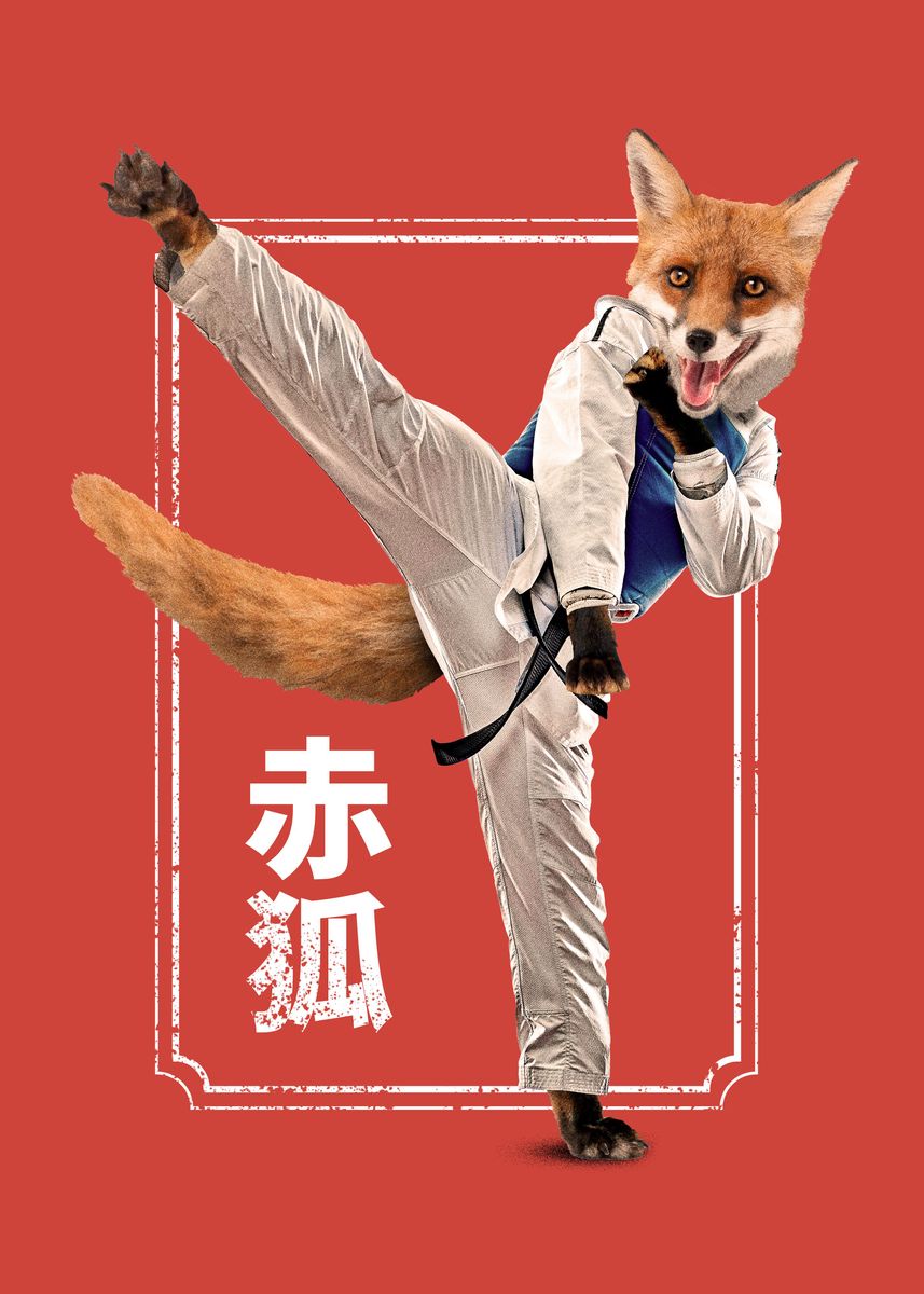 'Fox ' Poster by Cool Worker | Displate