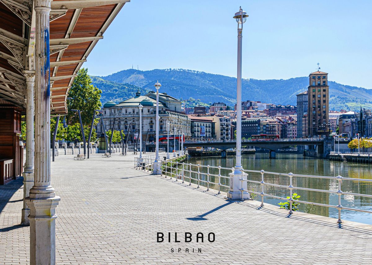 'Bilbao ' Poster by Famous City | Displate