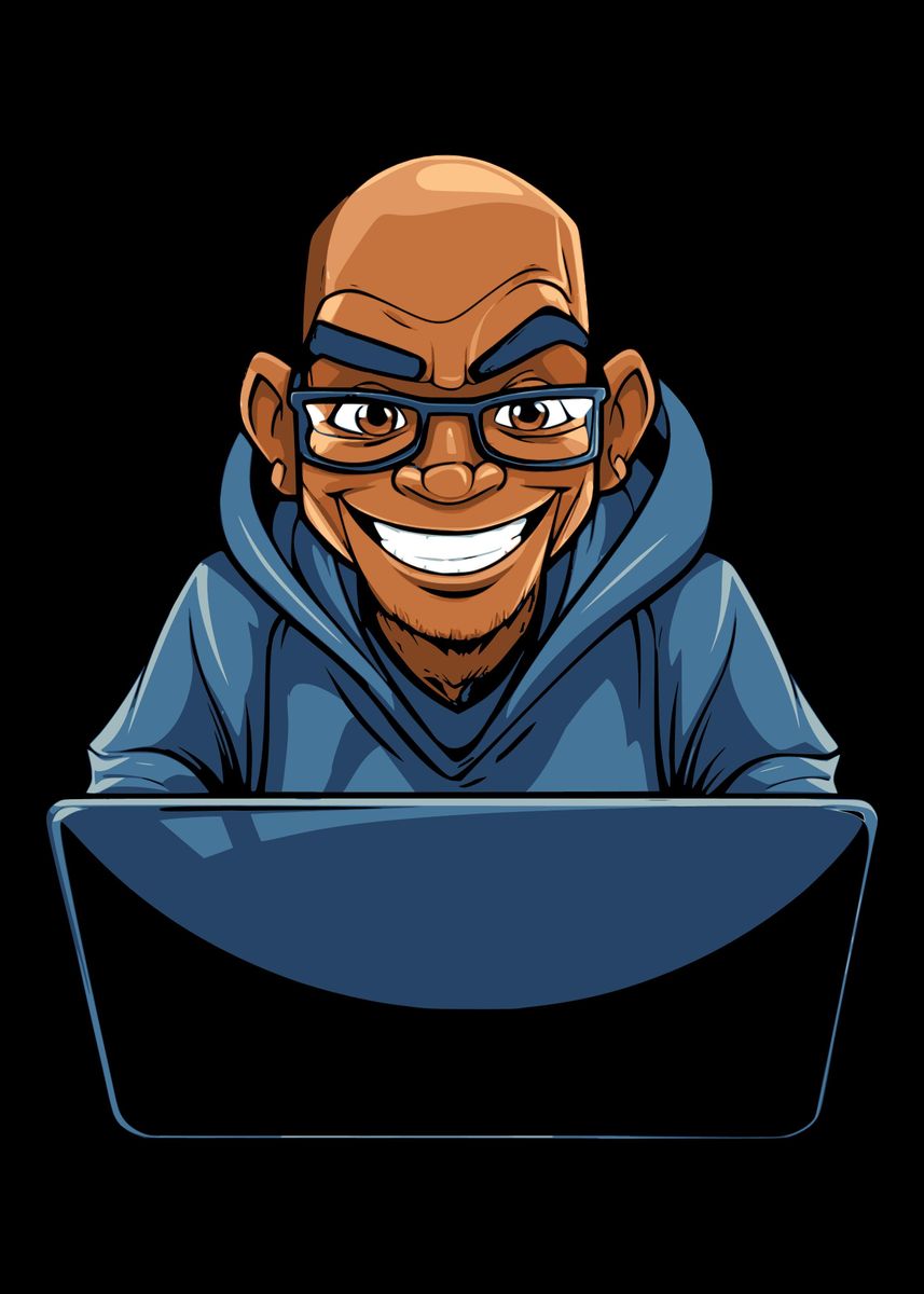 'Web Developer Cool' Poster, picture, metal print, paint by BobbyBubble ...