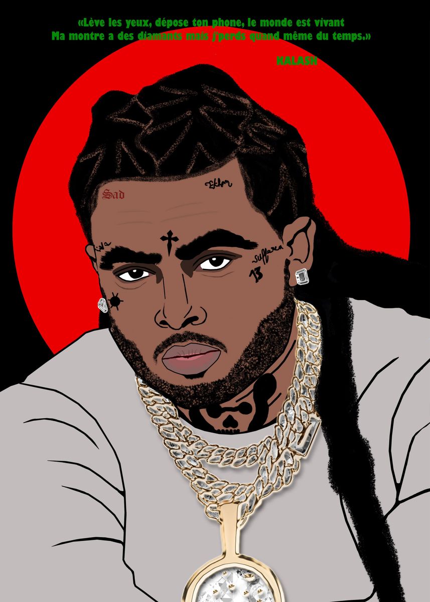 'KLH' Poster, picture, metal print, paint by TroisiemeOeil | Displate