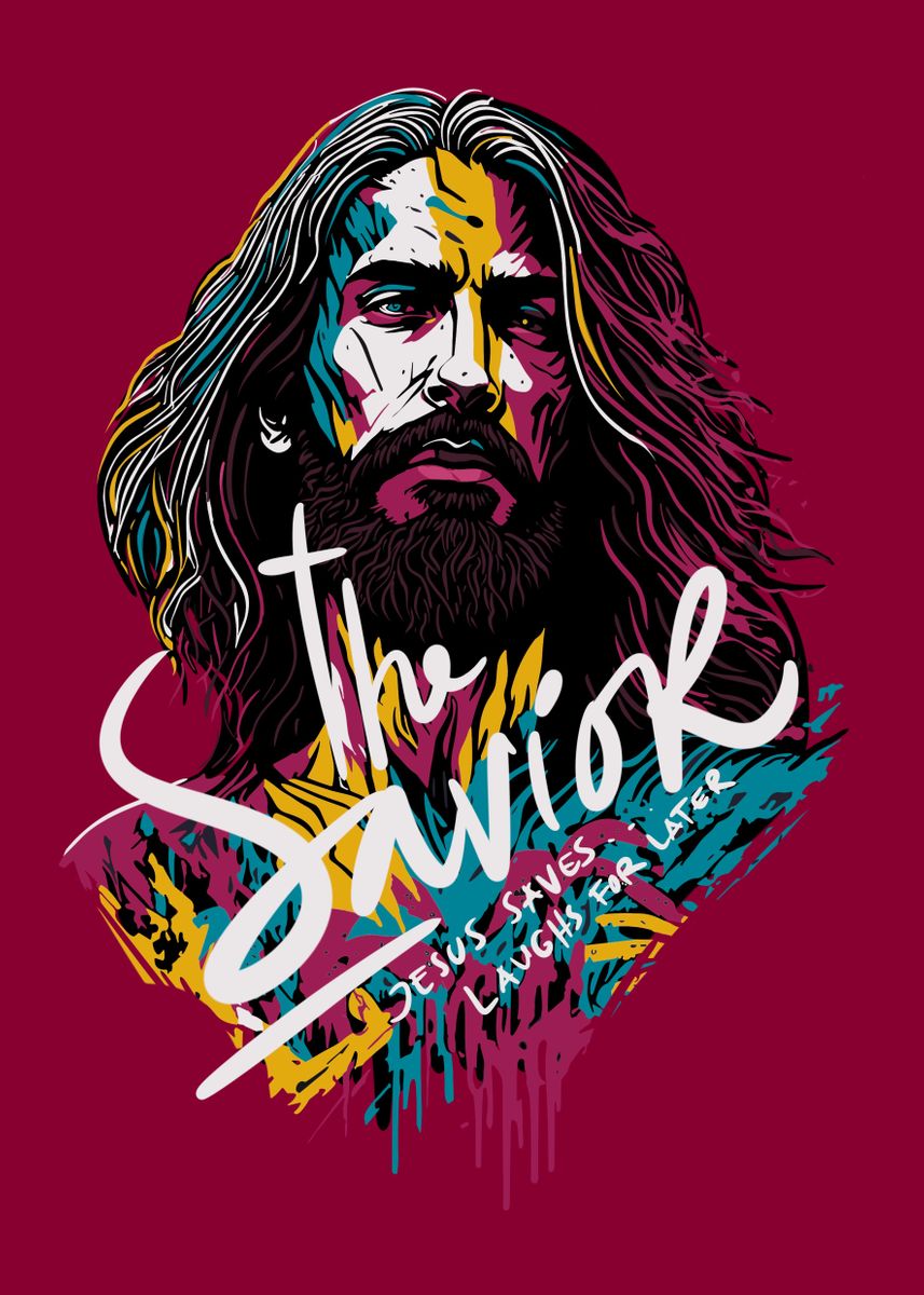 'The savior' Poster, picture, metal print, paint by Popart PosterS ...