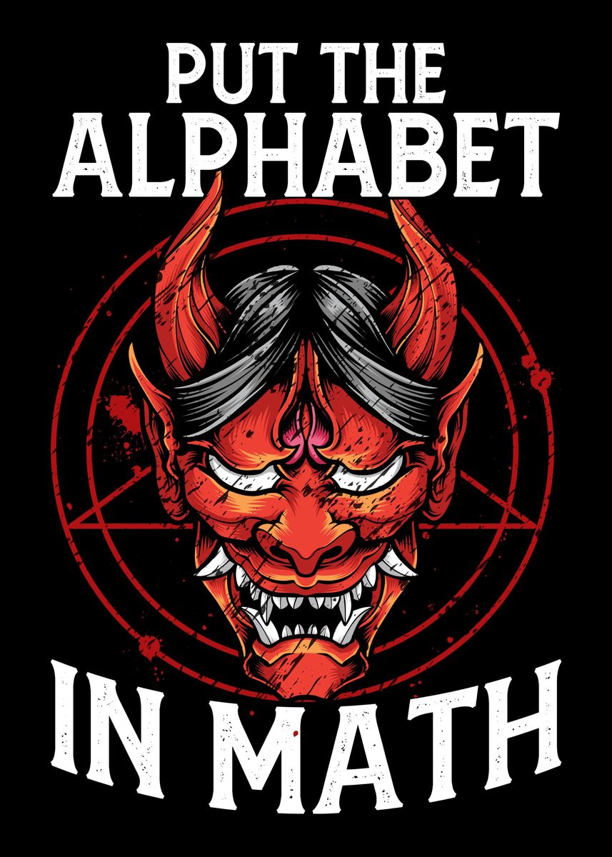 'Funny Satanism Satanic' Poster, picture, metal print, paint by ...