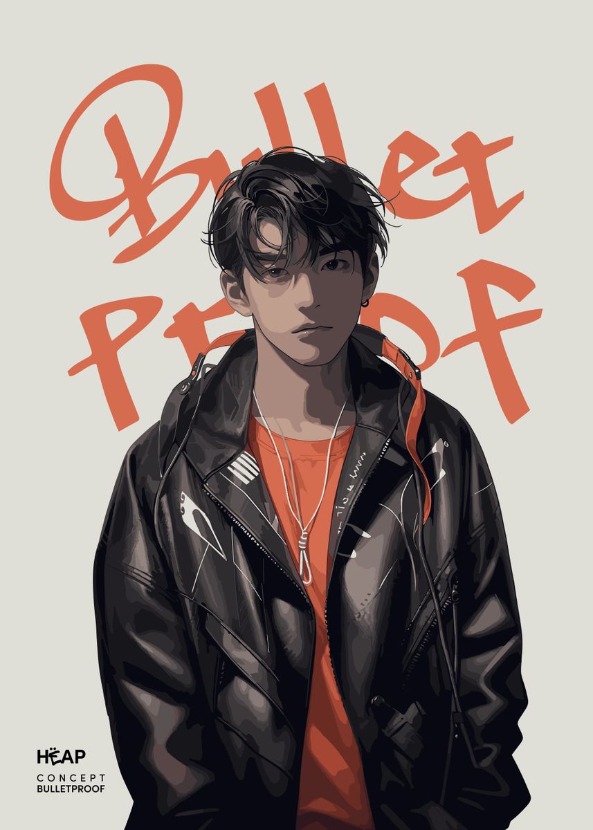 'Bulletproof' Poster, picture, metal print, paint by studioheap | Displate