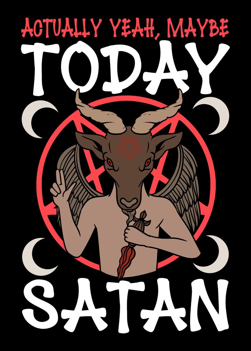 'Satanic Satanism' Poster by AestheticAlex | Displate