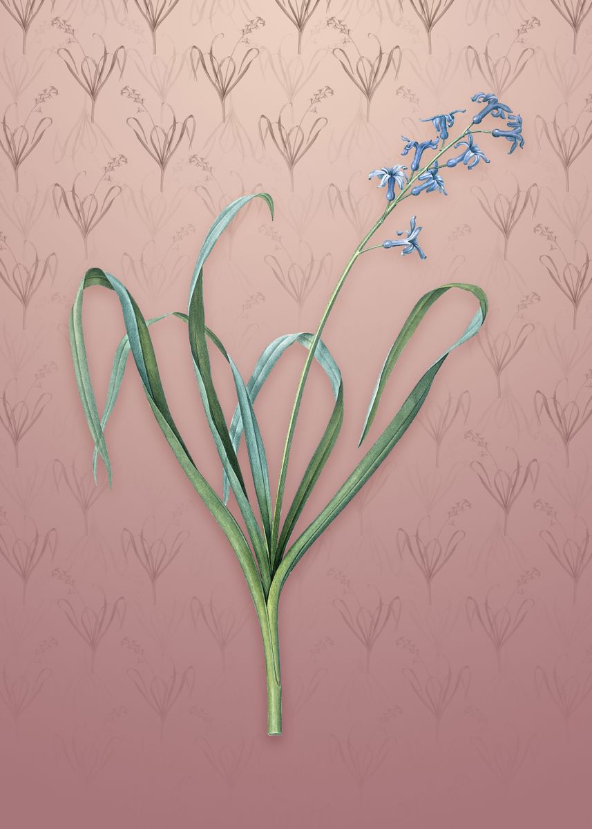 'Vintage Dutch Hyacinth' Poster, picture, metal print, paint by Holy ...