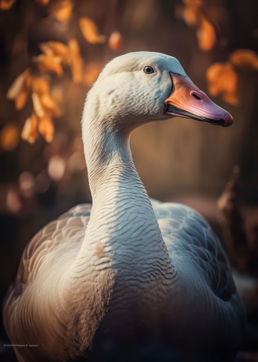 'Proud goose' Poster, picture, metal print, paint by Zooscape Wildlife ...