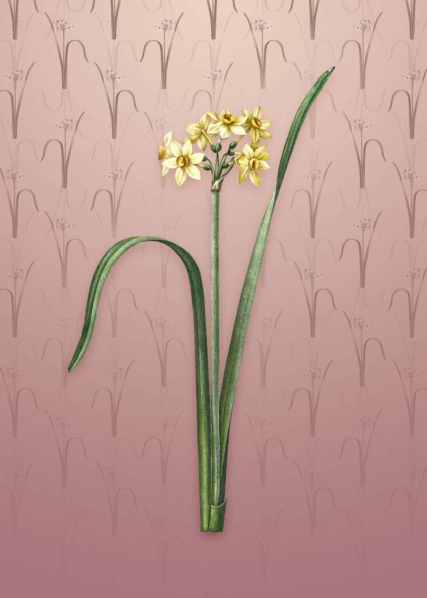'Cowslip Cupped Daffodil' Poster, picture, metal print, paint by Holy ...