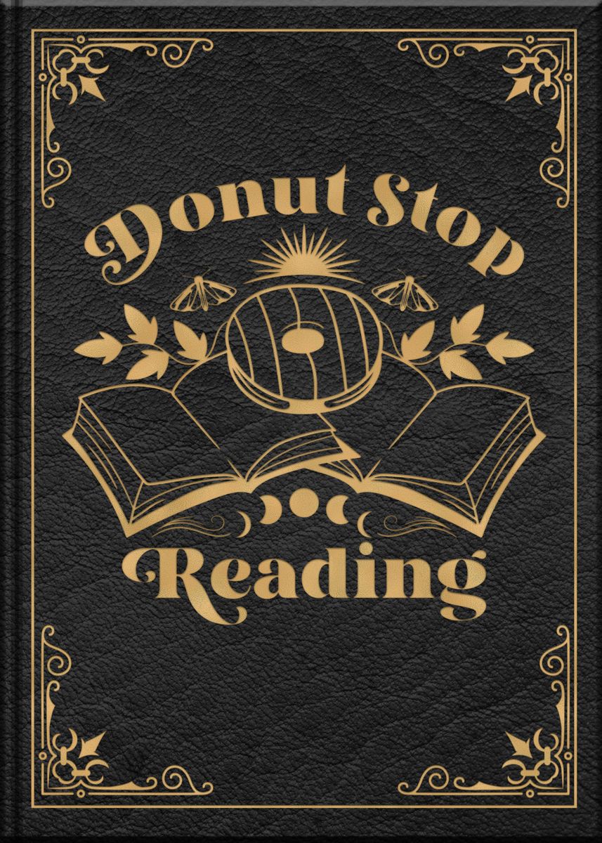 'Donut Stop Reading' Poster, picture, metal print, paint by XandYart ...