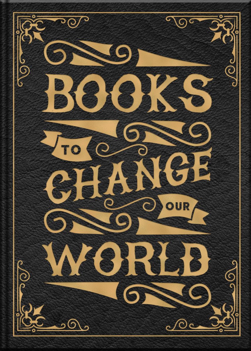 'Books to Change Our World' Poster, picture, metal print, paint by ...