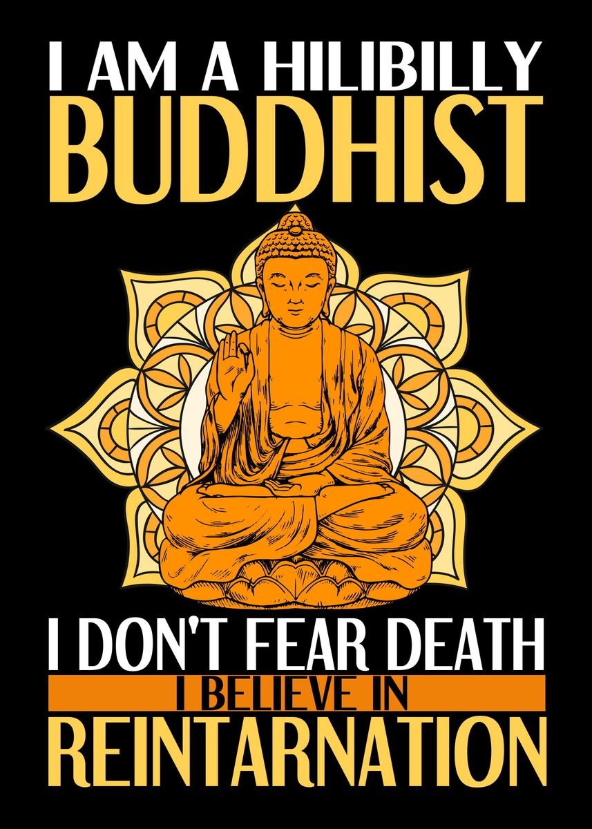 'Buddhism Buddha' Poster, picture, metal print, paint by AestheticAlex ...