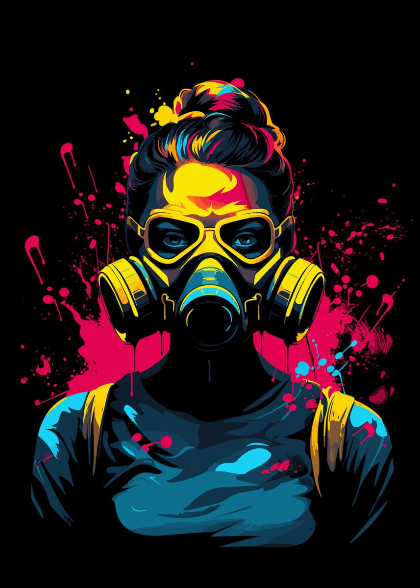 'Toxic Environment' Poster, picture, metal print, paint by urbanbuzz ...